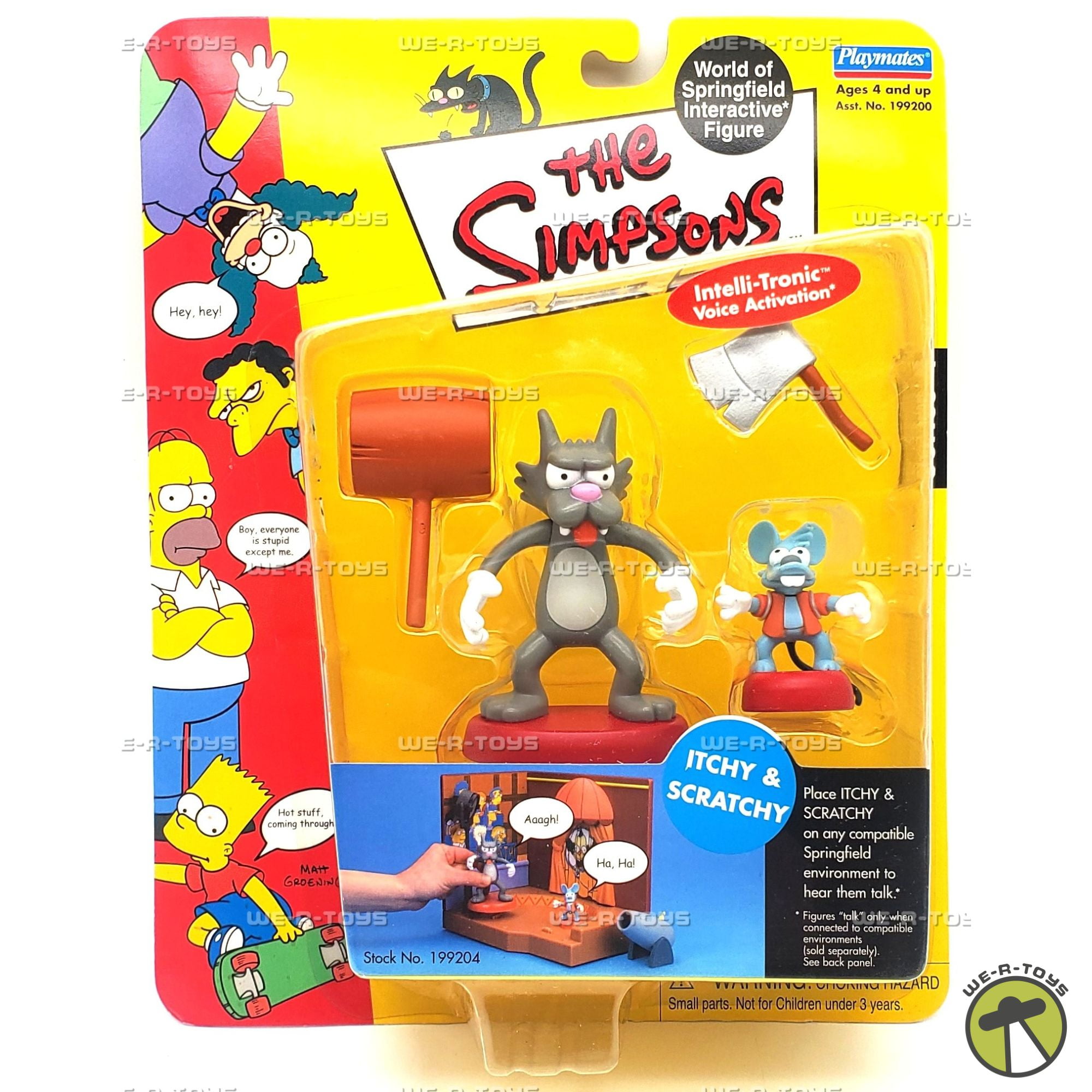 Simpsons Classic TV Collectibles - Series 4 Itchy and Scratchy ...