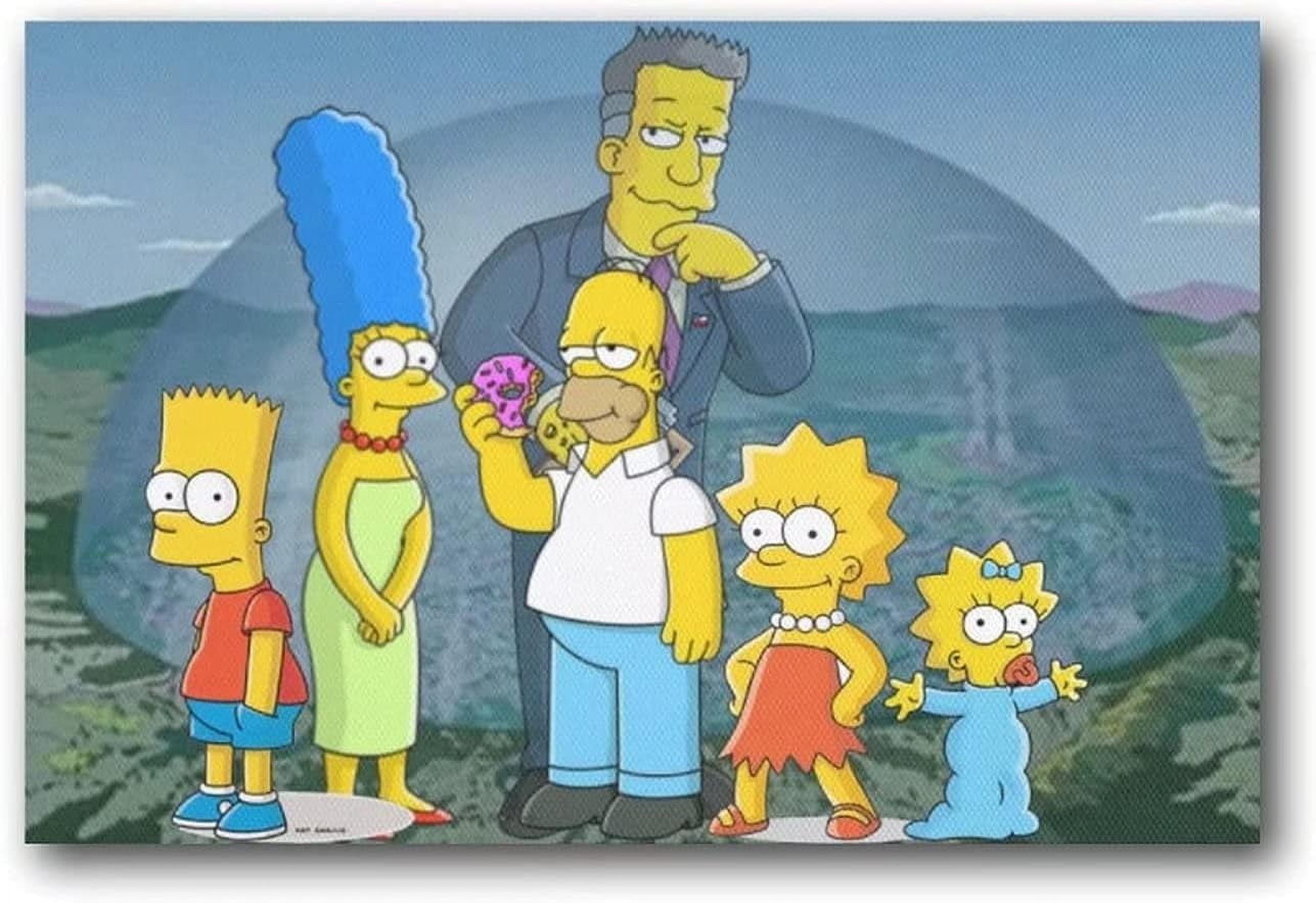 The Simpsons Series 5D Diamond Painting Kits for Adults & Beginner Full ...