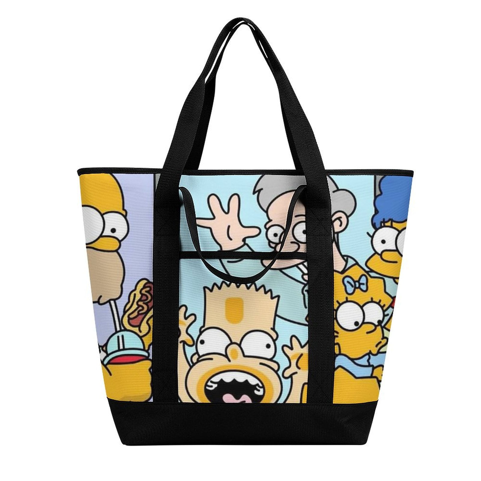 Simpsons Shopping Tote Insulated Thermal Bag Multi-Purpose Reusable ...