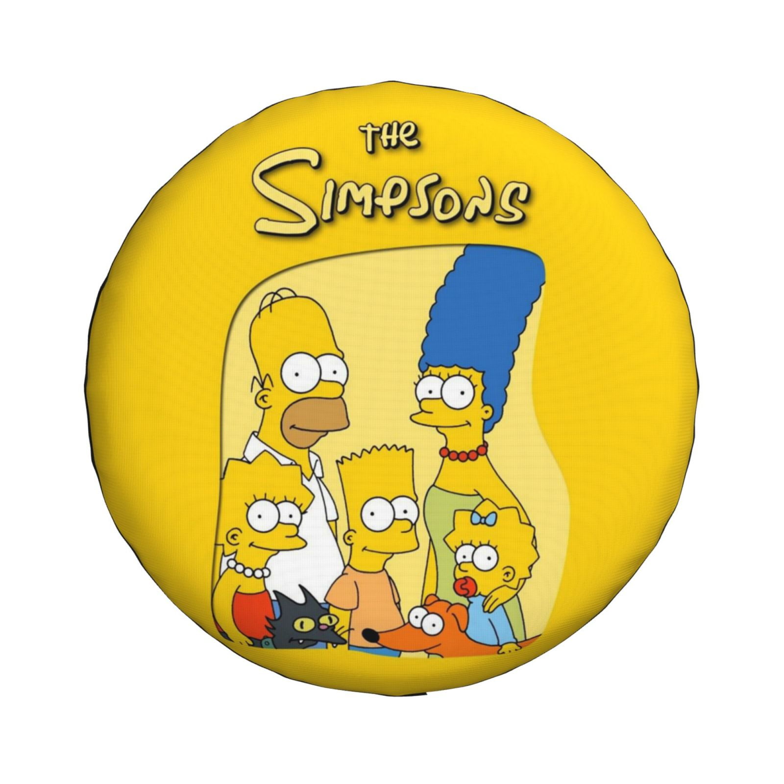 Simpsons Spare Tire Cover Animal Cute Cartoon Weatherproof Universal ...