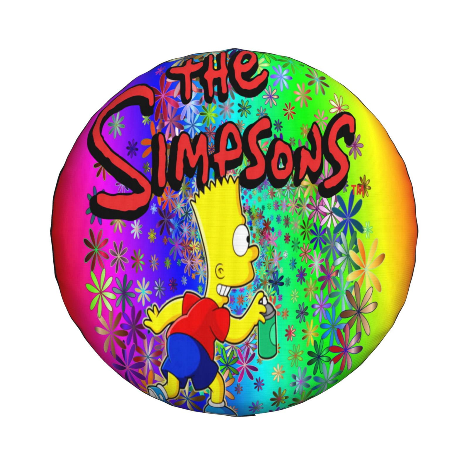 Simpsons Spare Tire Cover Animal Cute Cartoon Weatherproof Universal ...