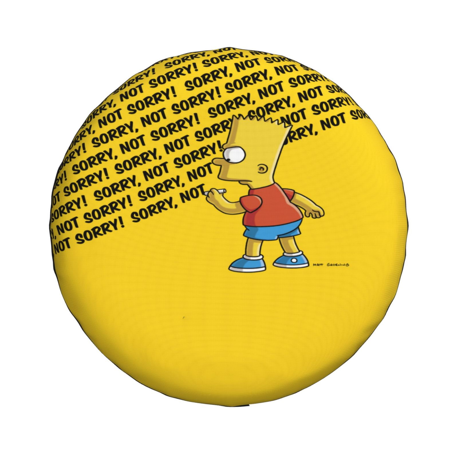 Simpsons Spare Tire Cover Animal Cute Cartoon Weatherproof Universal ...