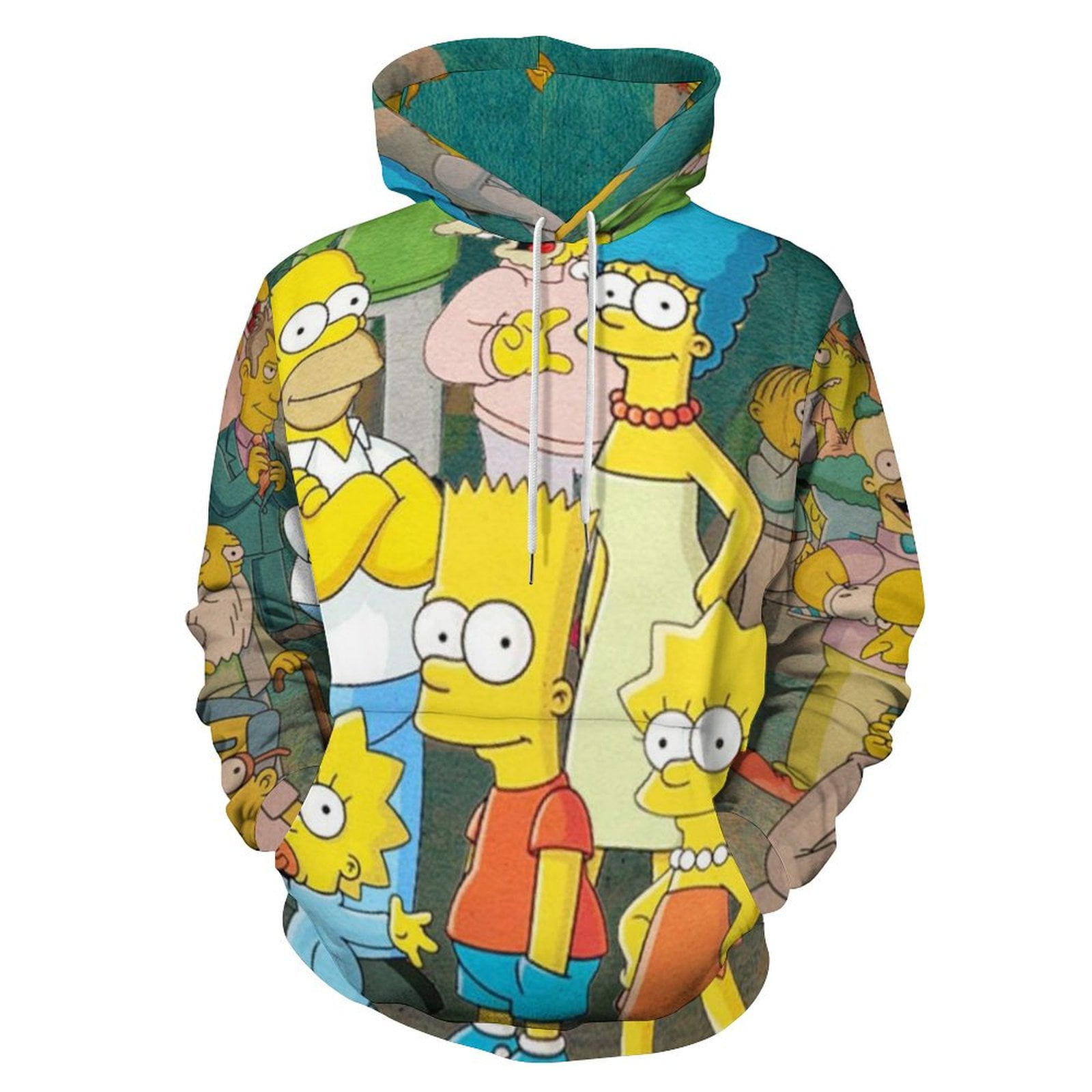 Simpsons Sweatshirts Casual Pullover Hoodie Jacket Unisex Hooded ...