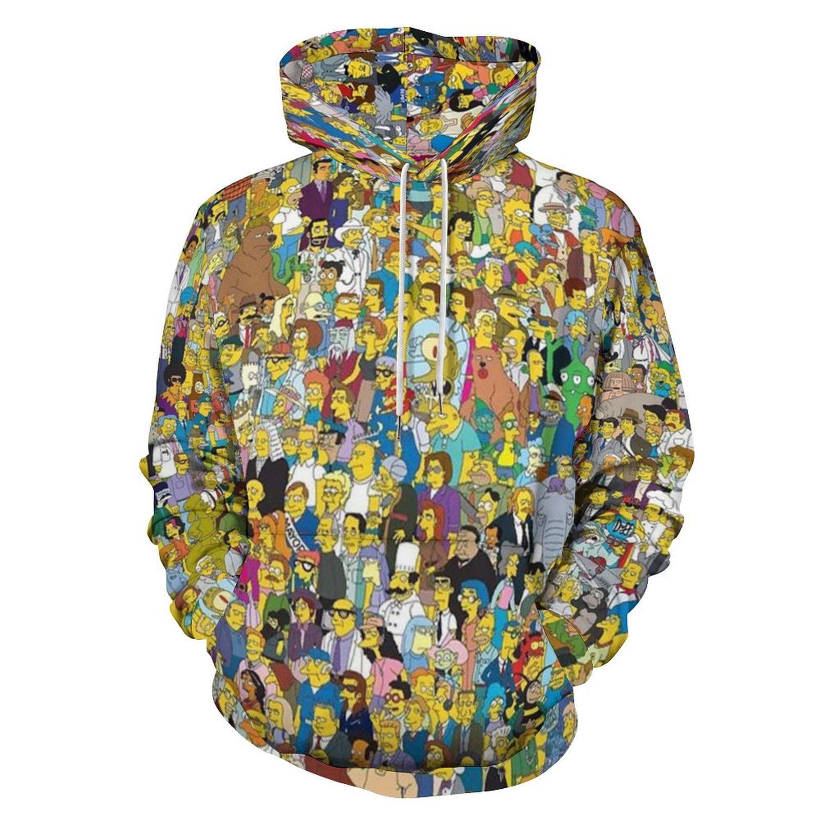 Simpsons Sweatshirts Casual Pullover Hoodie Jacket Unisex Hooded ...
