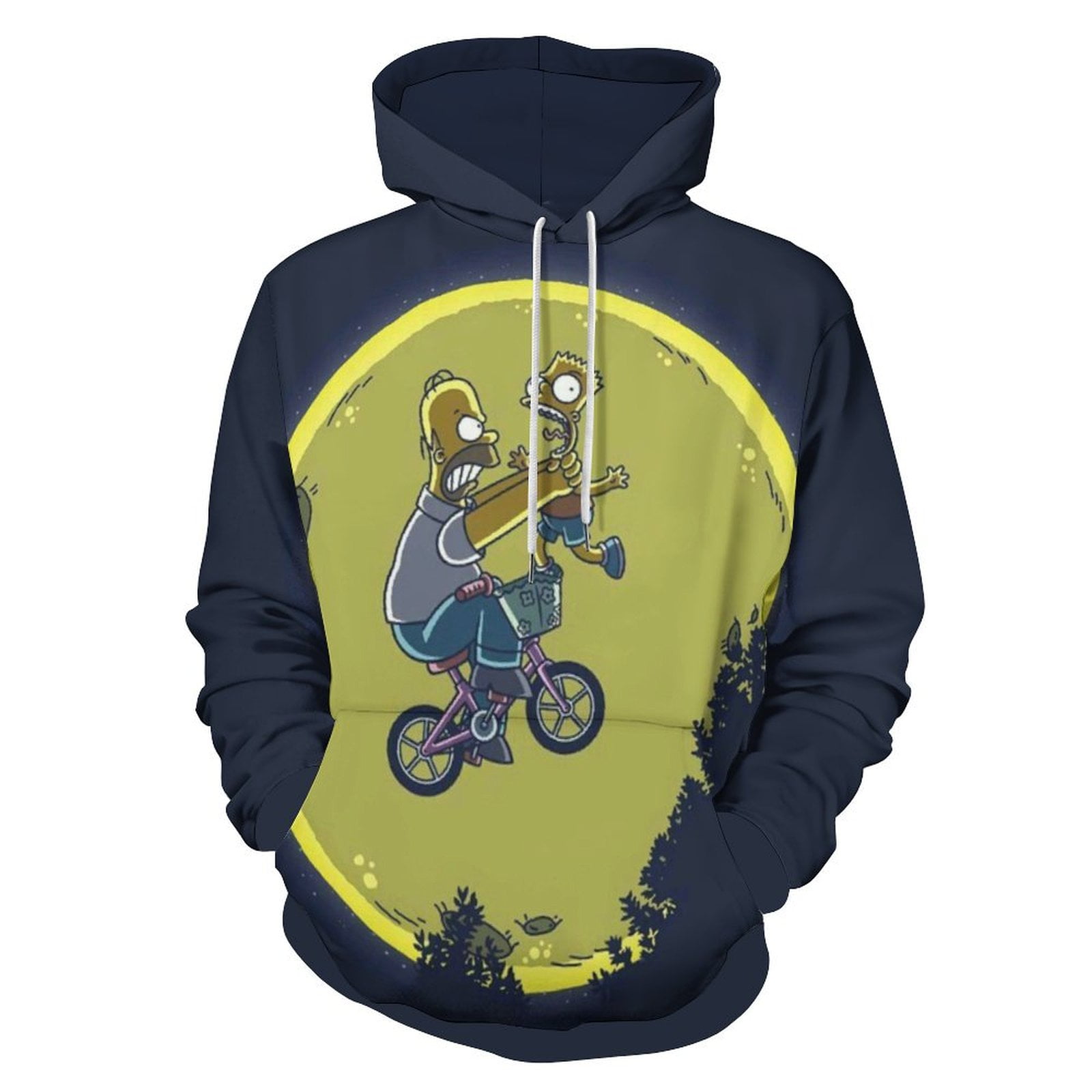 Simpsons Sweatshirts Casual Pullover Hoodie Jacket Unisex Hooded ...