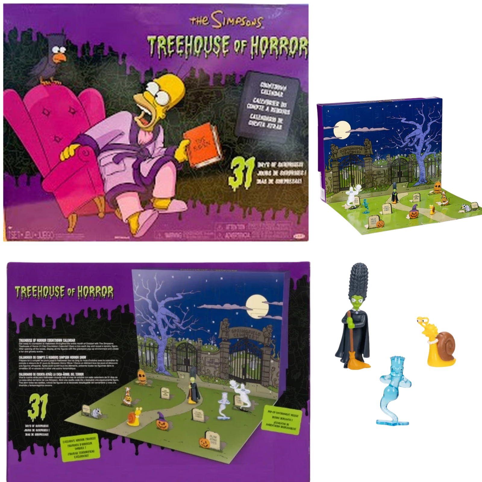 The Simpsons Treehouse of Horror 2025 Advent Calendar - 30 Days of ...