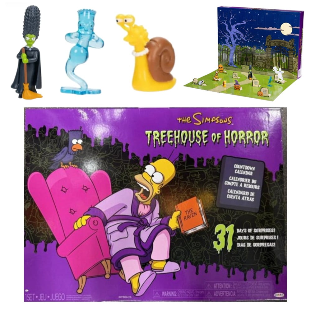 The Simpsons Treehouse of Horror 31 Day Advent Calendar – Halloween Countdown with 31 ...