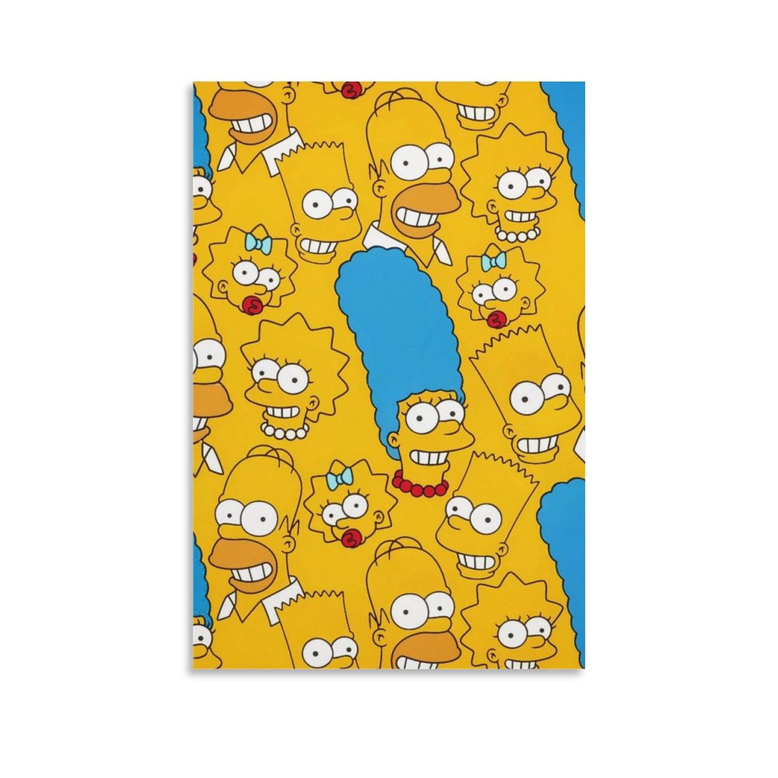 Simpsons Wall Hanging Painting Wall Art Canvas Paintings Posters Home ...