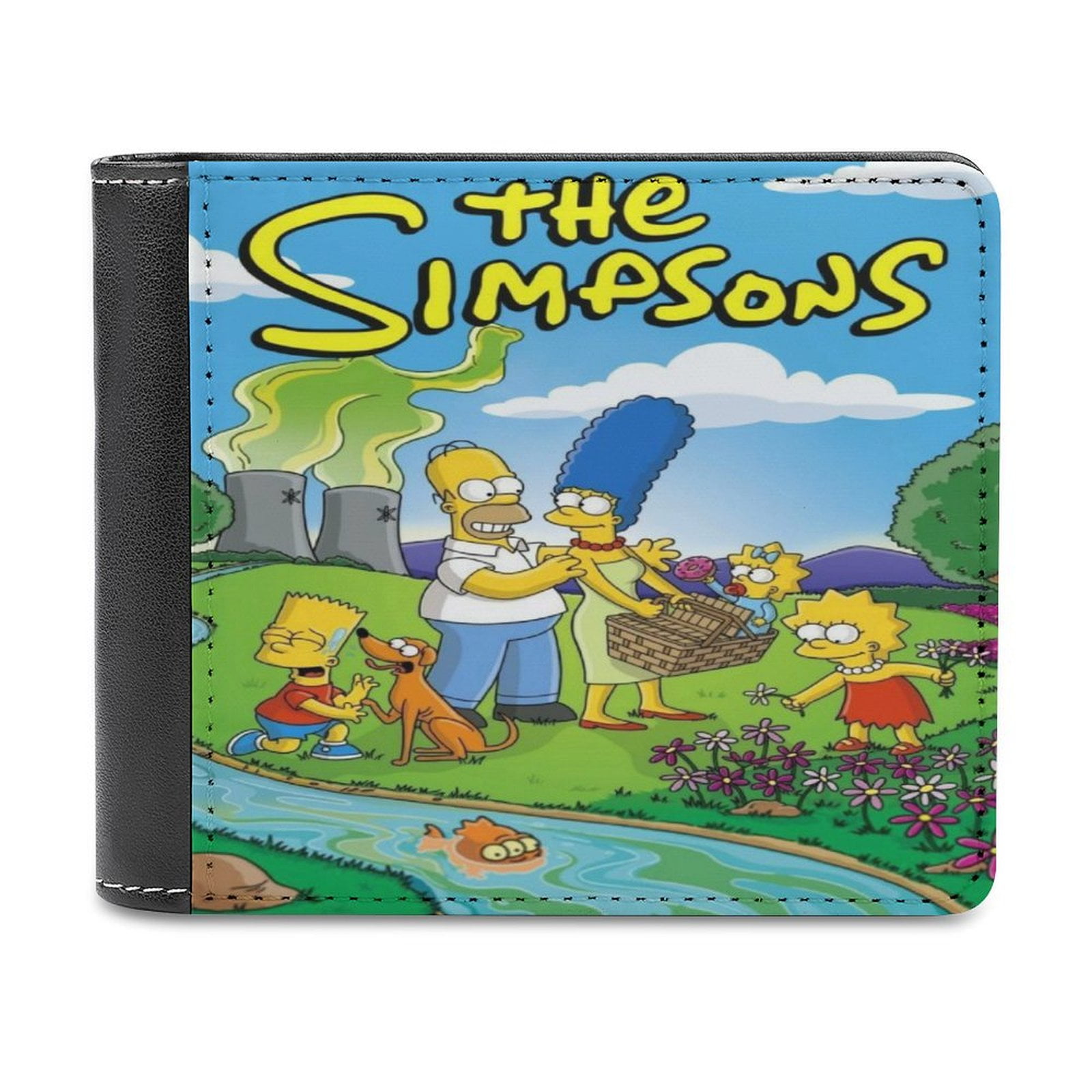 Simpsons Wallet, Anime Leather Wallet Mens Wallets Manga Slim Durable ...