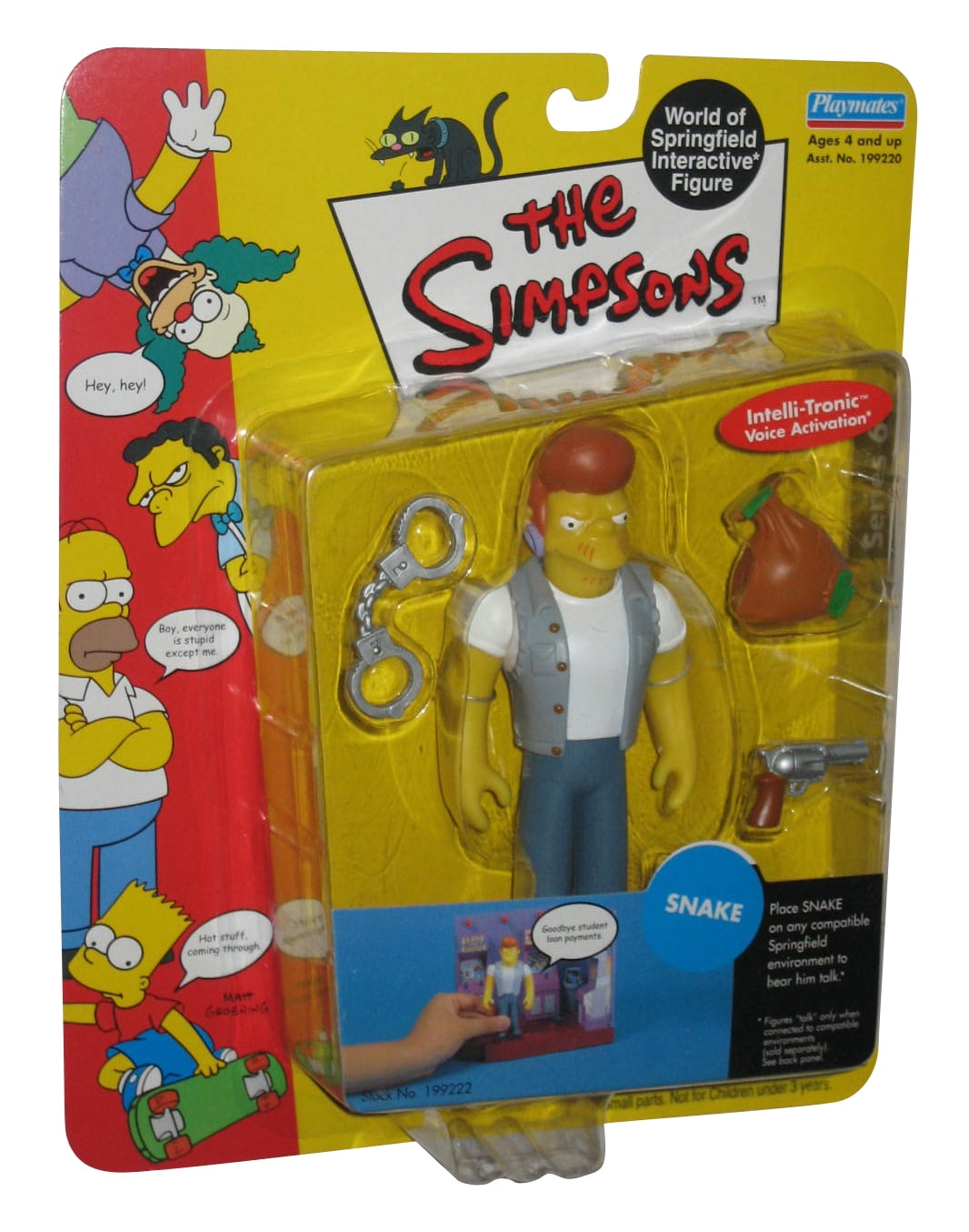 Playmates The Simpsons Snake Series #6 Action Figure - Walmart.com