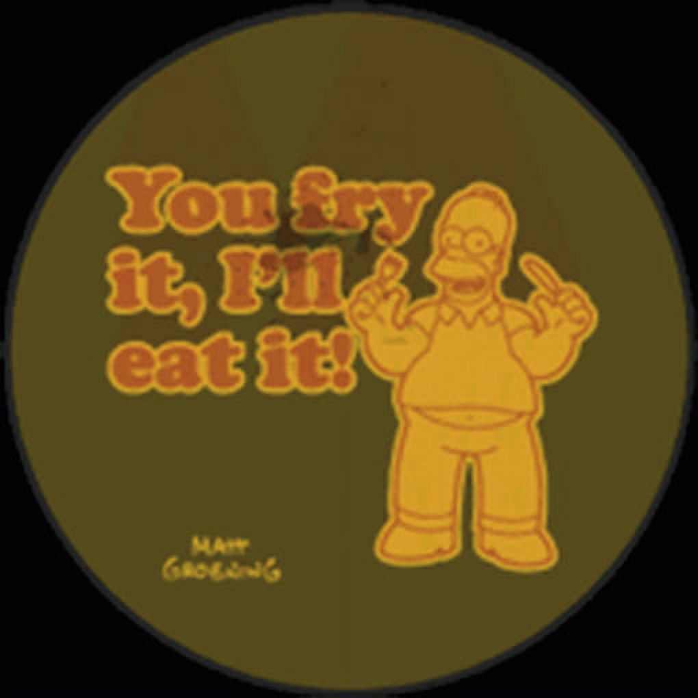 Simpsons You Fry It Stained Button SB3330 - Walmart.com