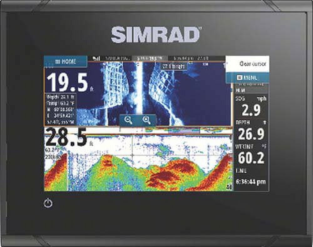 Simrad GO5 Xse 5" Plotter With Totalscan Transom Mount - Walmart.com
