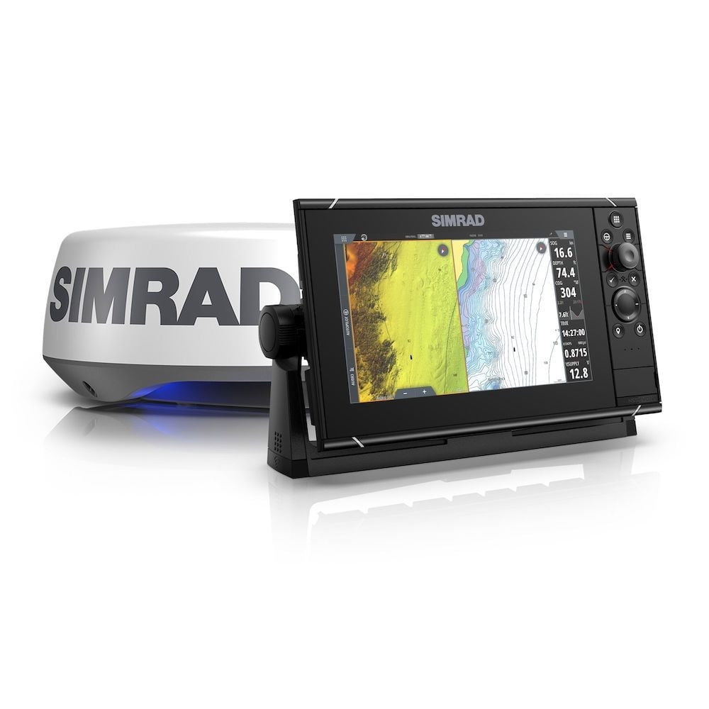 Simrad NSS12 evo3s Radar Bundle C-Map Enhanced and Halo 20+ - Walmart.com