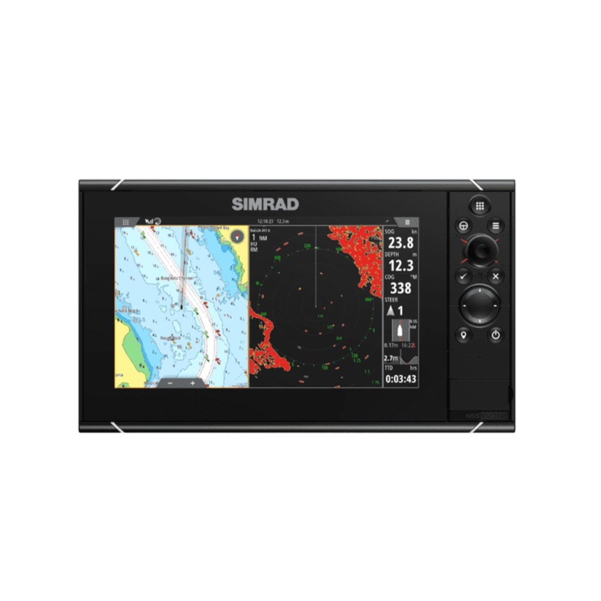 Simrad NSS9 evo3S Chartplotter/Fishfinder MFD [000-15402-001] - Walmart.com