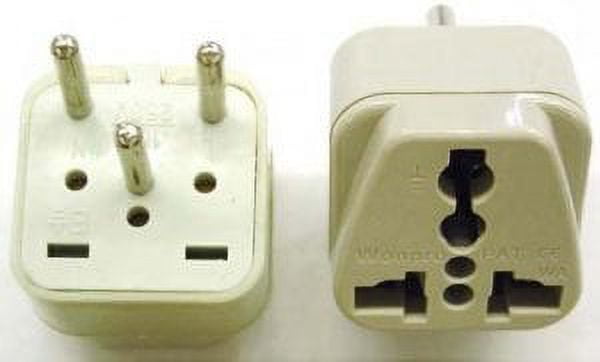 Simran Universal To Israel Plug Adapter Type H For Israeli Electrical ...