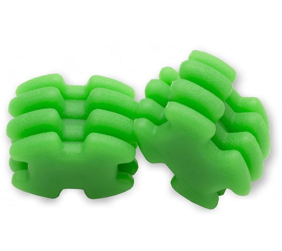 Sims Vibration 3476 SuperQuad Green 2-Pack Archery Hunting Bow Dampener ...