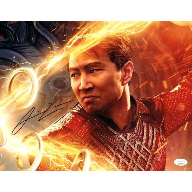 Simu Liu Autographed 11X14 Photo Shang-Chi & Legend of the Ten Rings ...