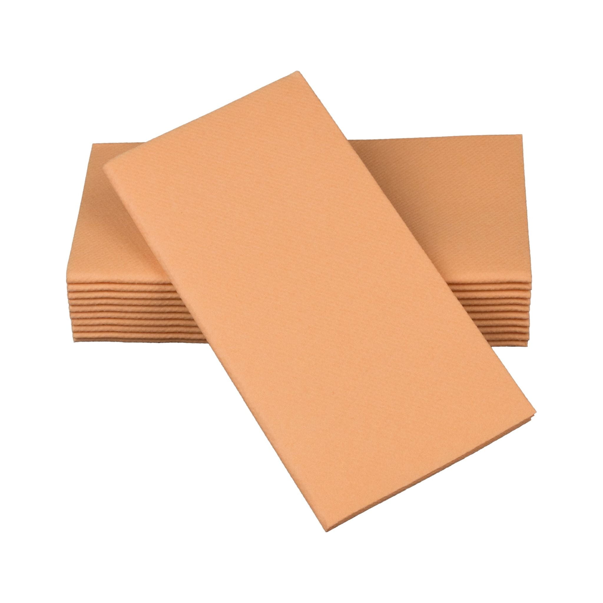 SimuLinen 16”x16” Signature Color Dinner Napkins – Apricot – Box of 50 ...