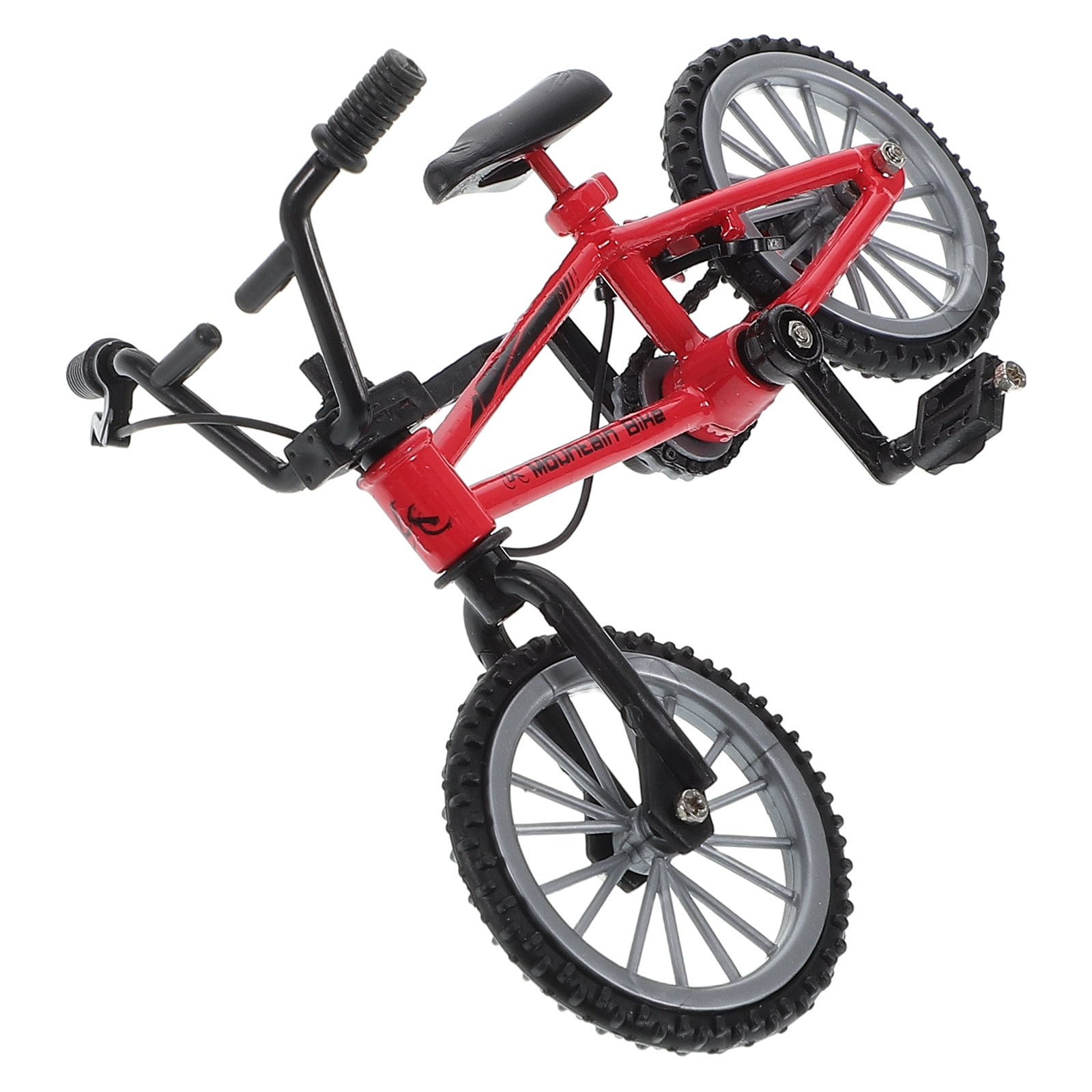 FRCOLOR Realistic Miniature bicycle Prop for Decor Crafted from Alloy ...