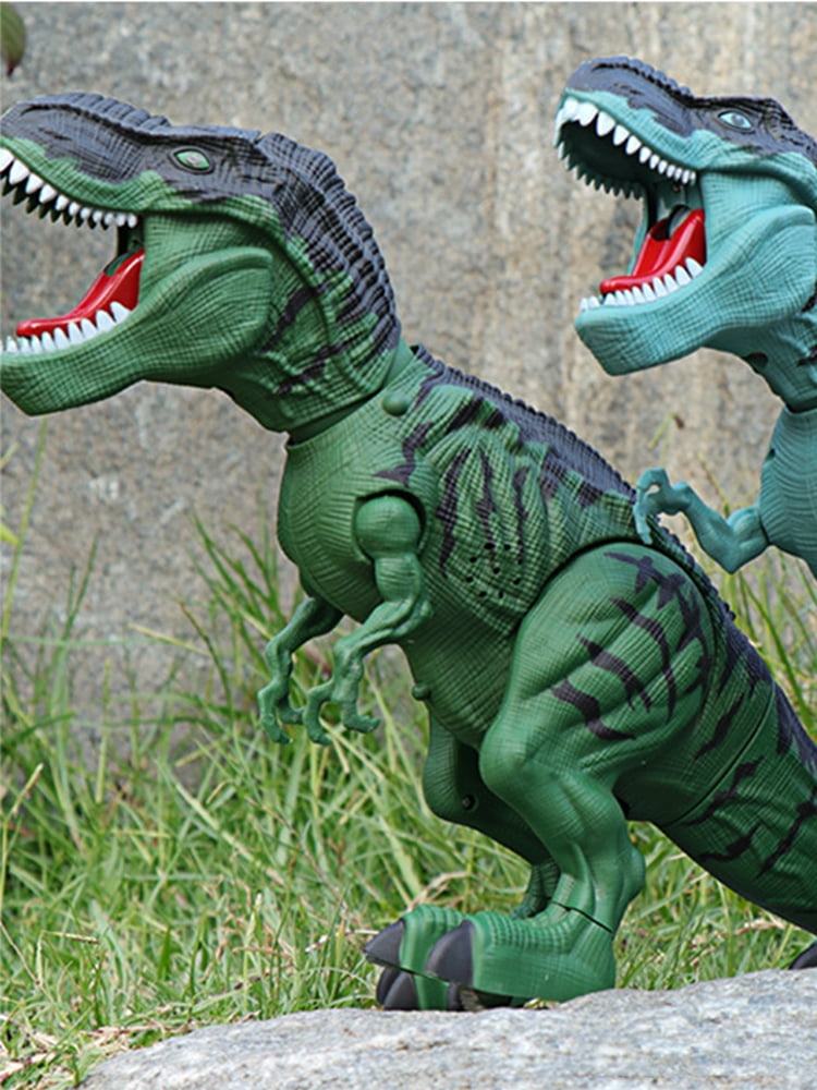 Simulated Animal T-Rex Electronic Walking Dinosaur Toy Electric 32.5 X ...