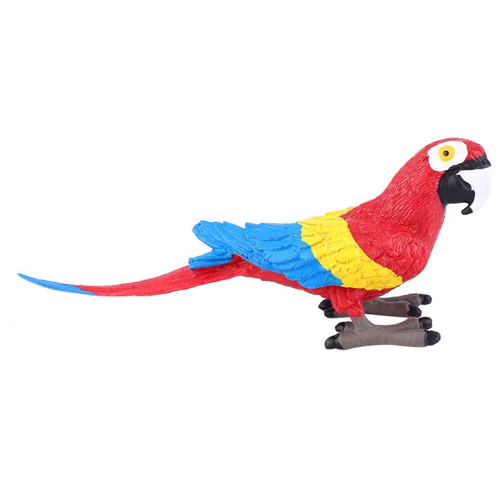 Simulated Artificial Wild Animals Parrot Model, Plastic Realistic ...