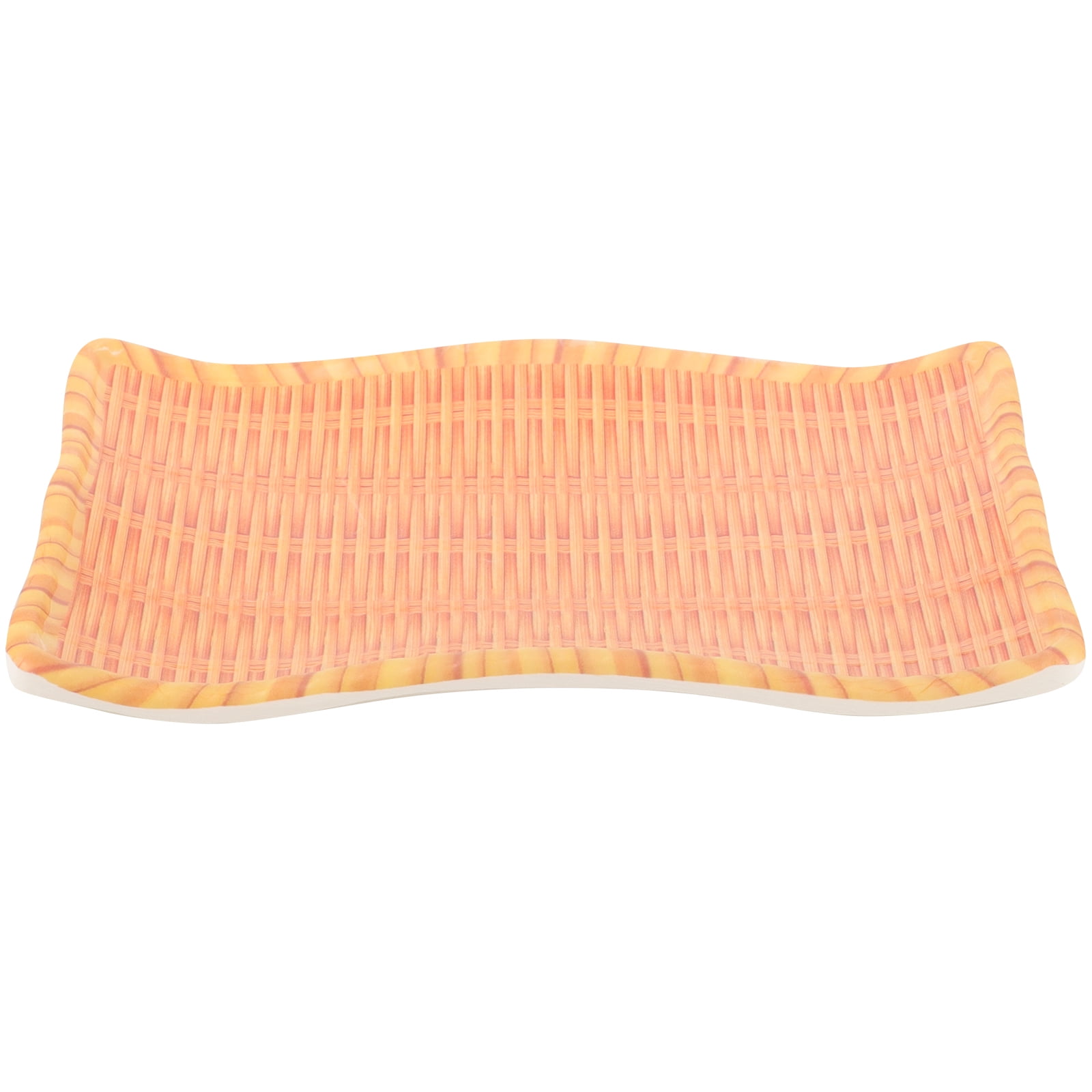 HEALEEP Fruit Platter Tray For Parties Yellow 1Pcs 9.4x6.5in - Walmart.com
