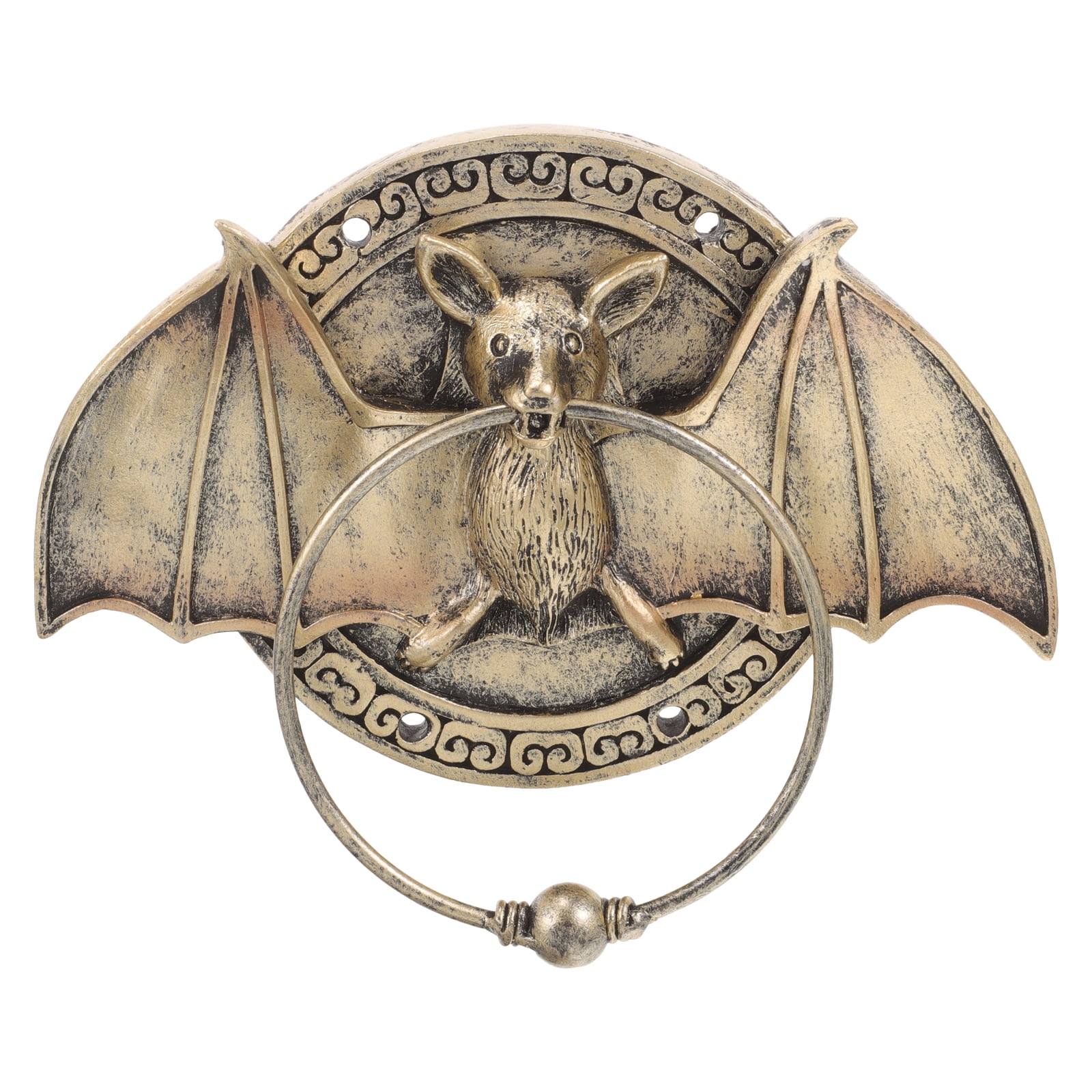 Simulated Bat Door Knocker Supply Knockers for Front Retro Decor ...