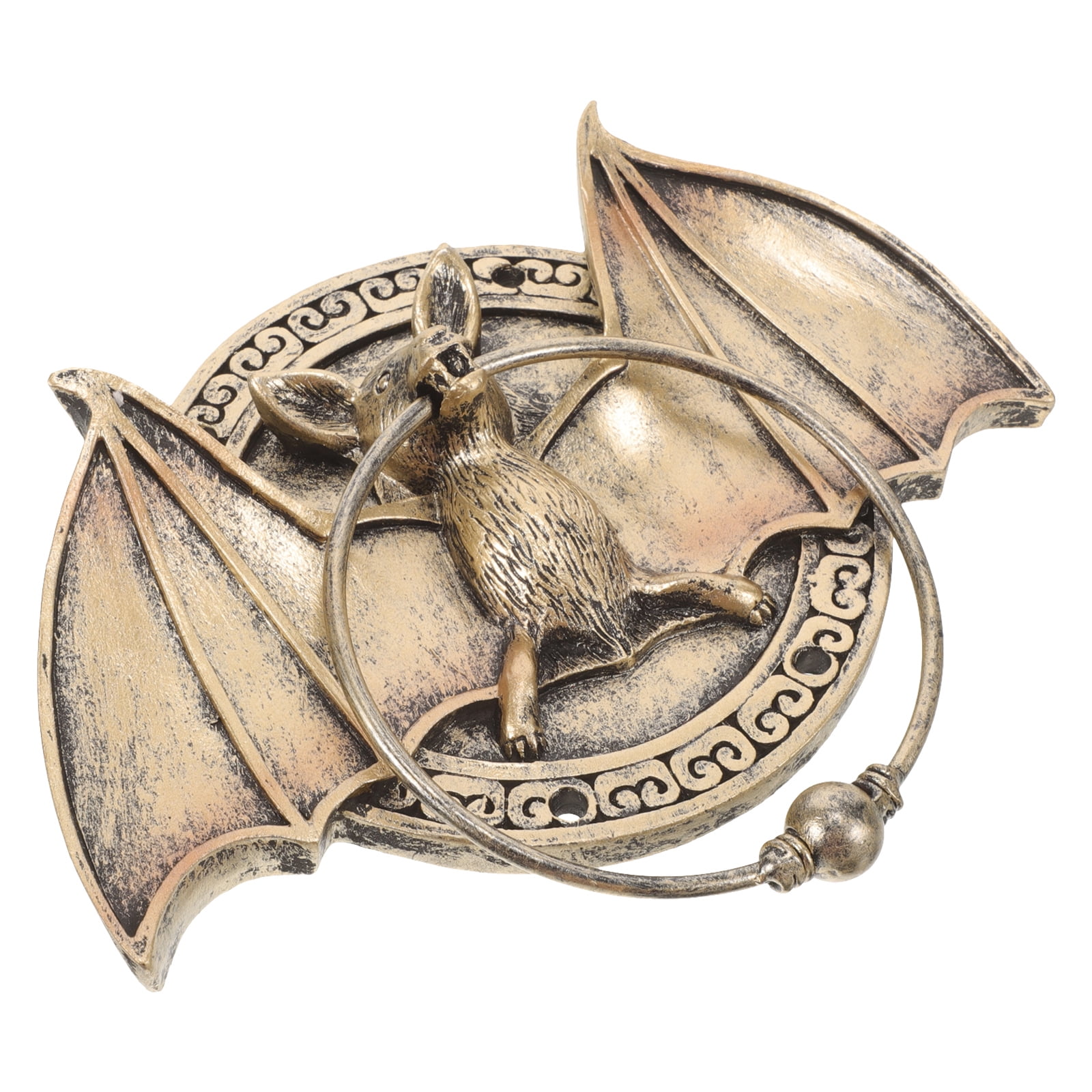 Simulated Bat Door Knocker Vintage Decor Door Part Exterior Home Door ...