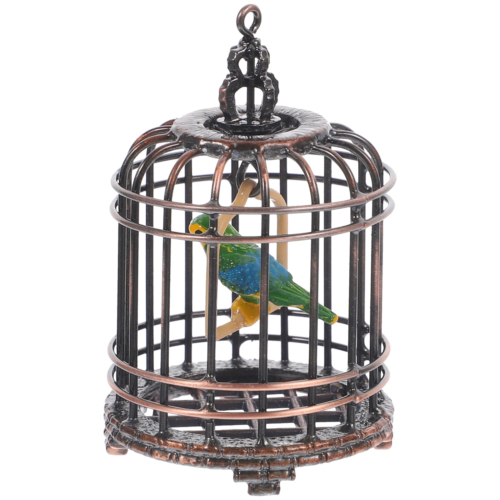 Simulated Bird Cage Gifts Mini Birdcage Model Mini Metal Bird Cage Mini ...