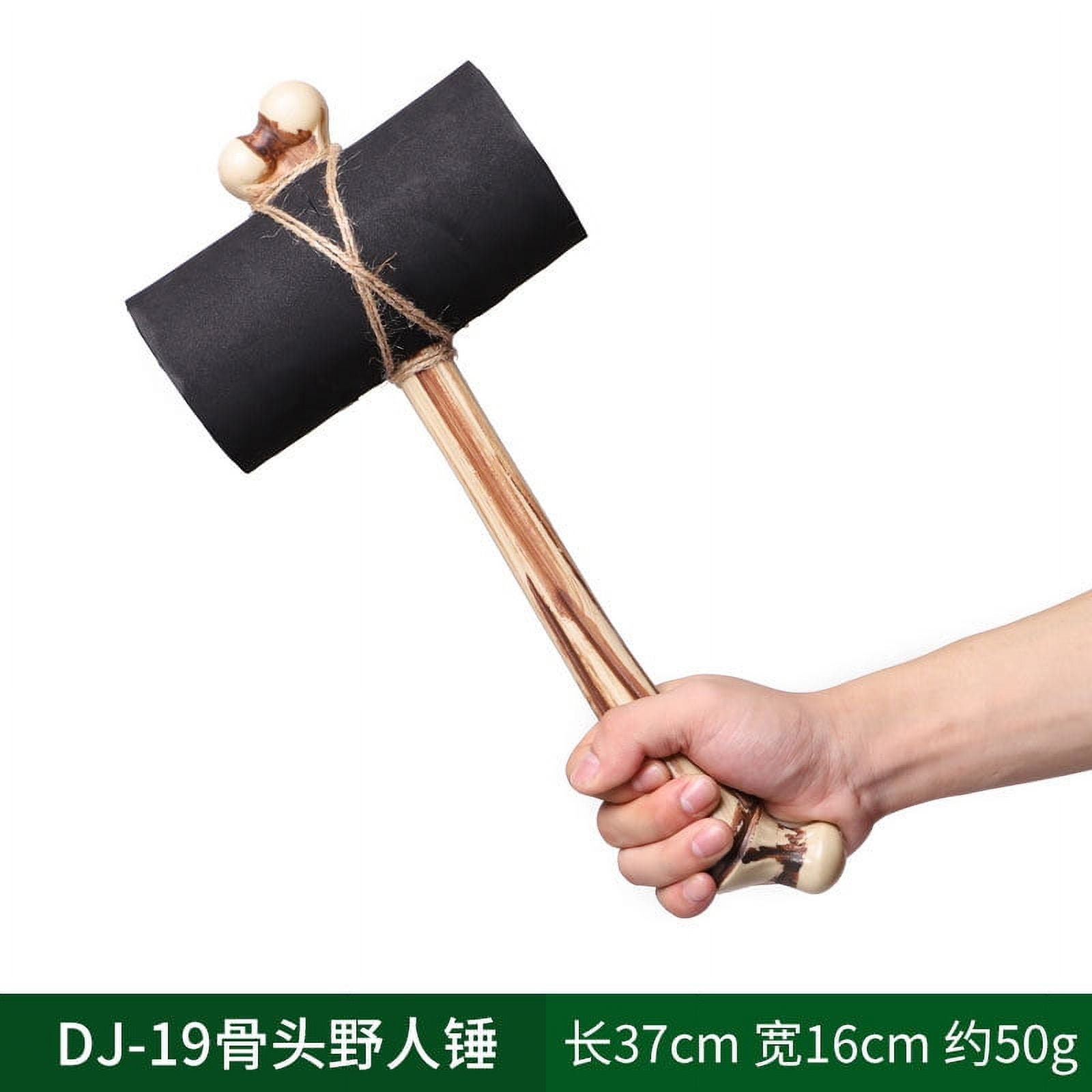 Simulated Bone Hammer Prop Hammer Model Party Cosplay Primitive Fake ...