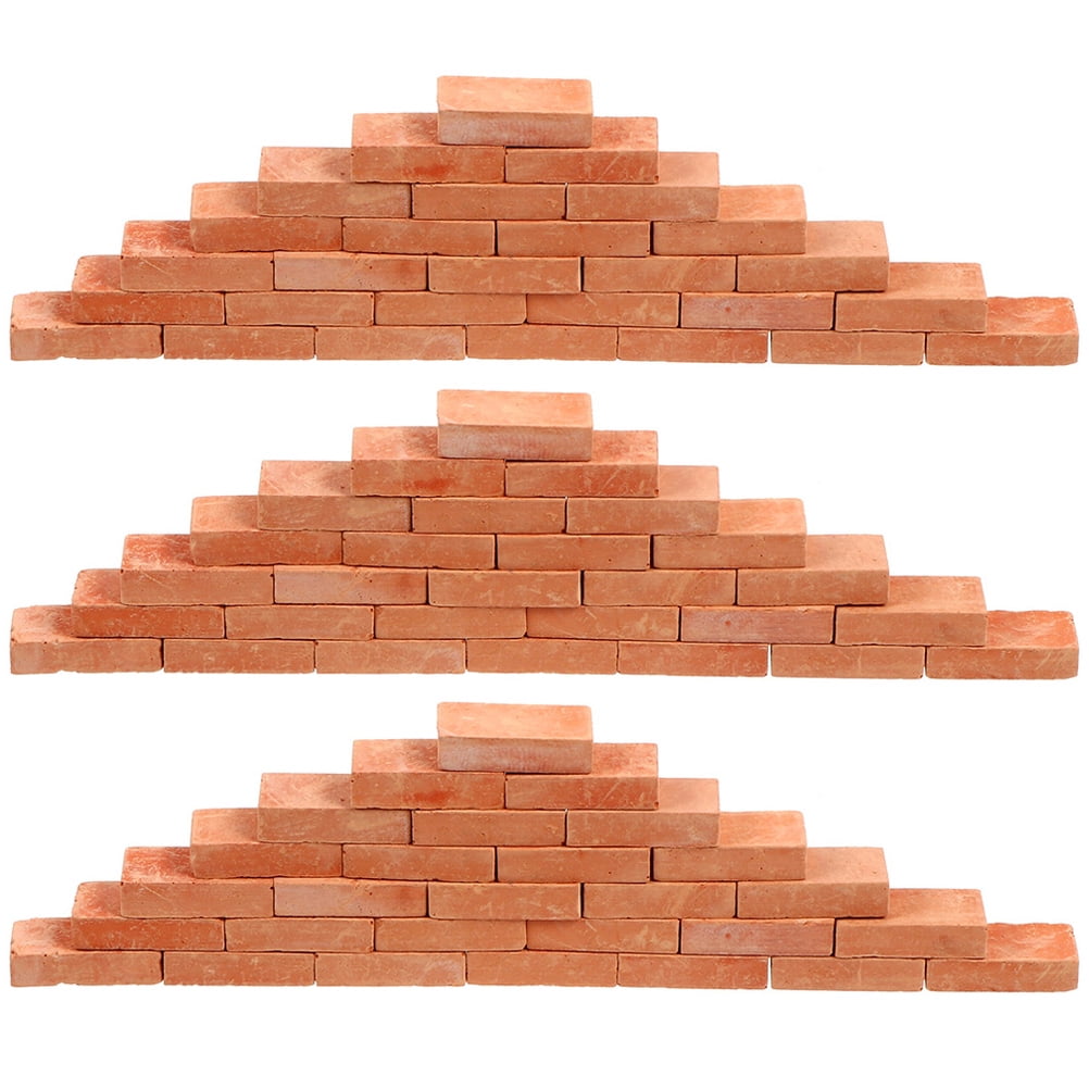 Simulated Brick DIY Fake Bricks Miniatures for Crafts Clay Decors Small ...