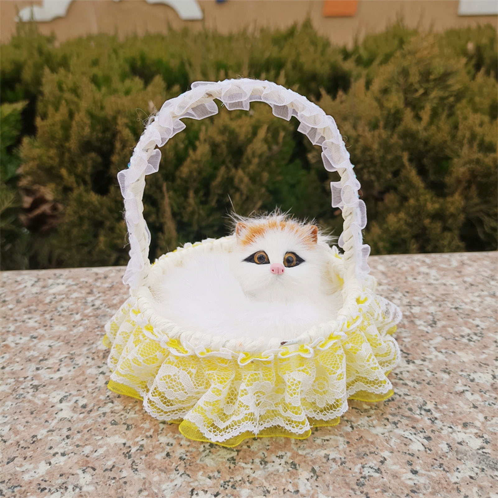 Simulated Cat Toy Plush Cat Toy Realistic Cat Toy with Sound Portable ...