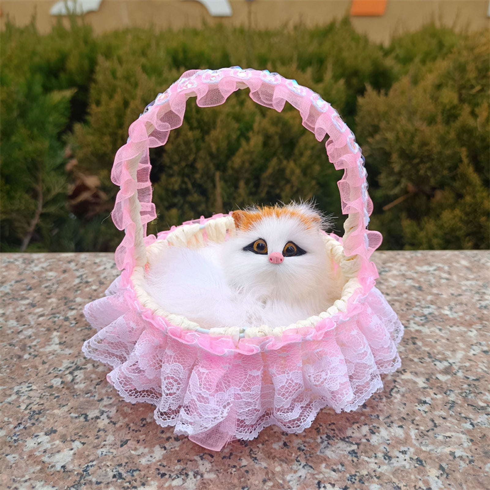 Simulated Cat Toy Plush Cat Toy Realistic Cat Toy with Sound Portable ...