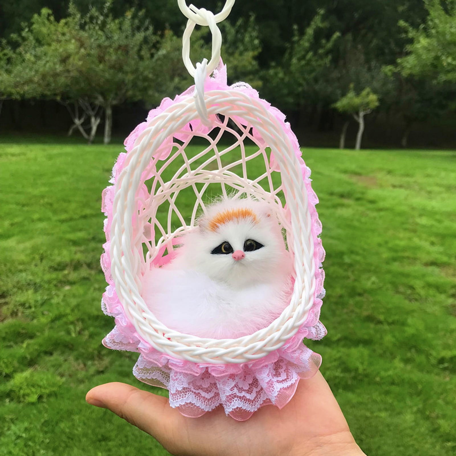 Simulated Cat Toy Plush Cat Toy Realistic Cat Toy with Sound Portable ...