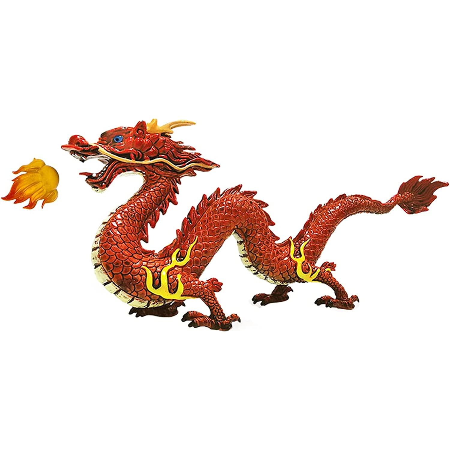Simulated Chinese Dragon Figurines Realistic Dinosaur Action Figures ...