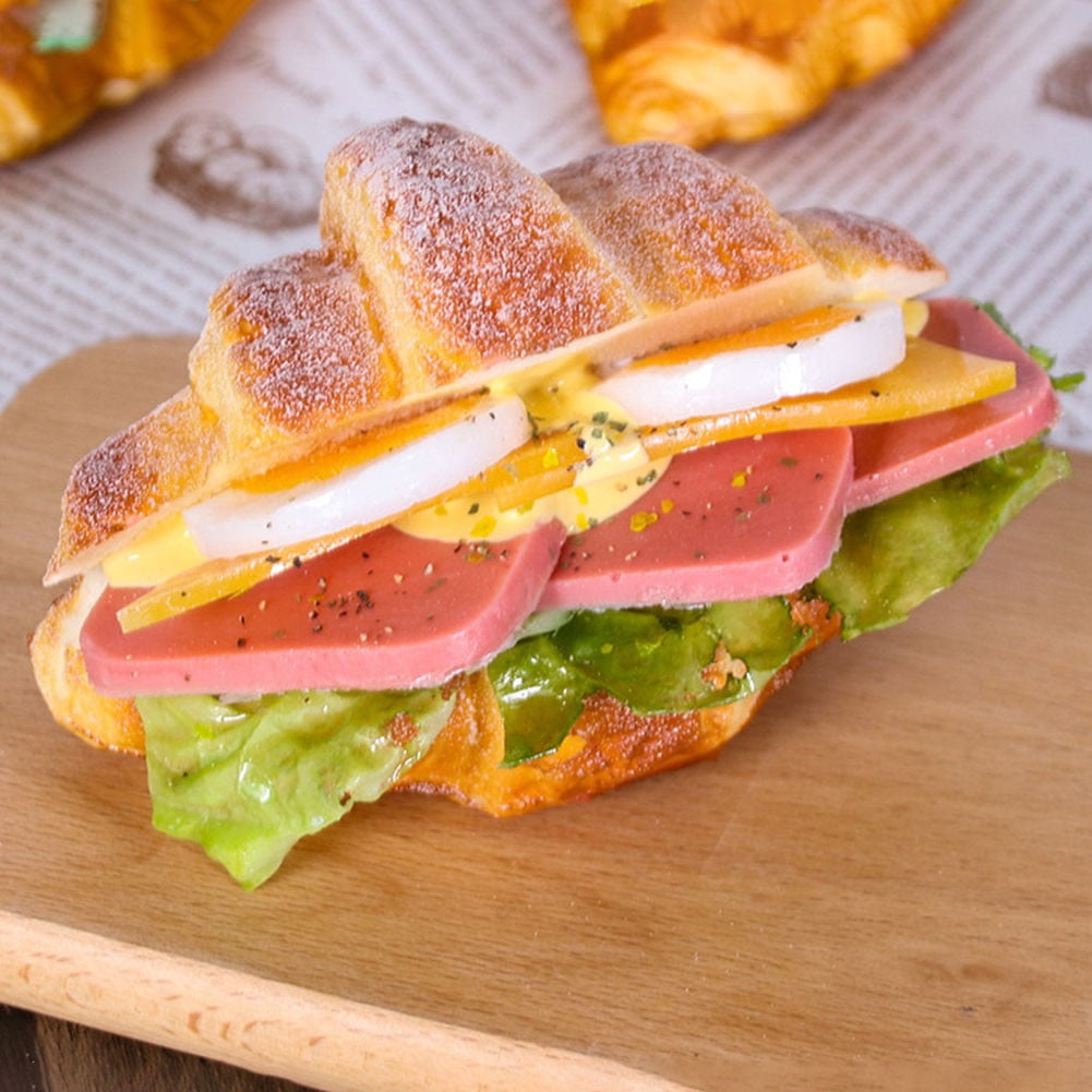 Simulated Croissant Home Decoration, Gourmet Film & TV Props, Fake ...