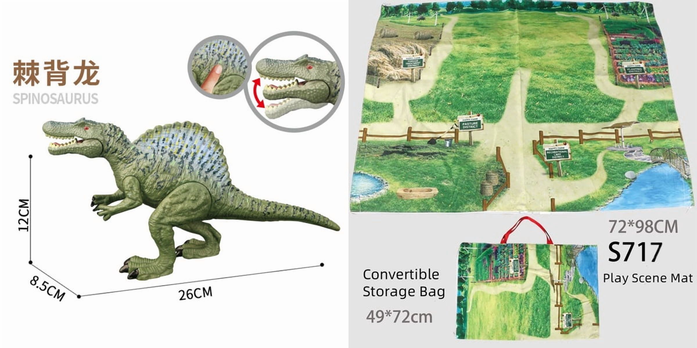 Simulated Dinosaur Toys for Toddlers, Realistic Jurassic World Toys for ...