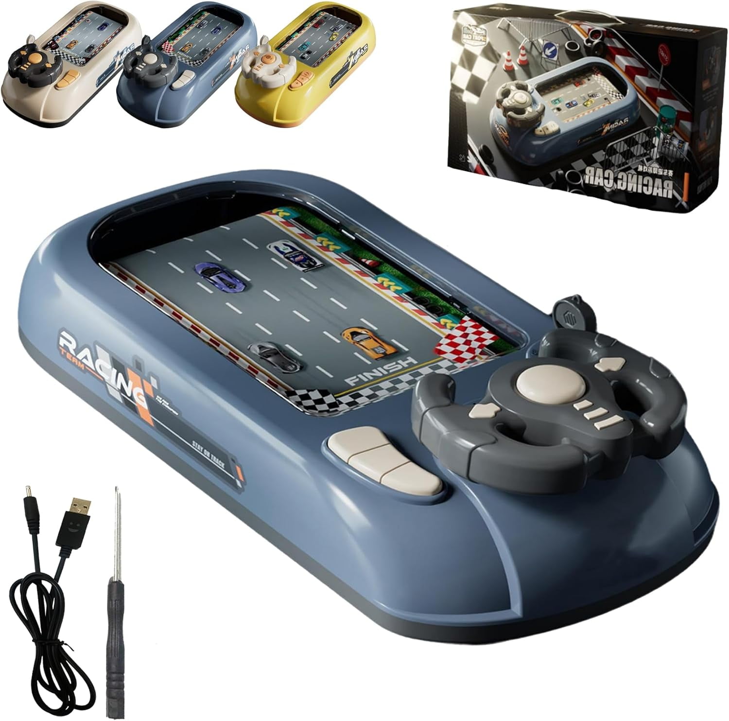 Simulated Driving Racing Car Game, 2025 Upgrade 200 Levels, Musical ...