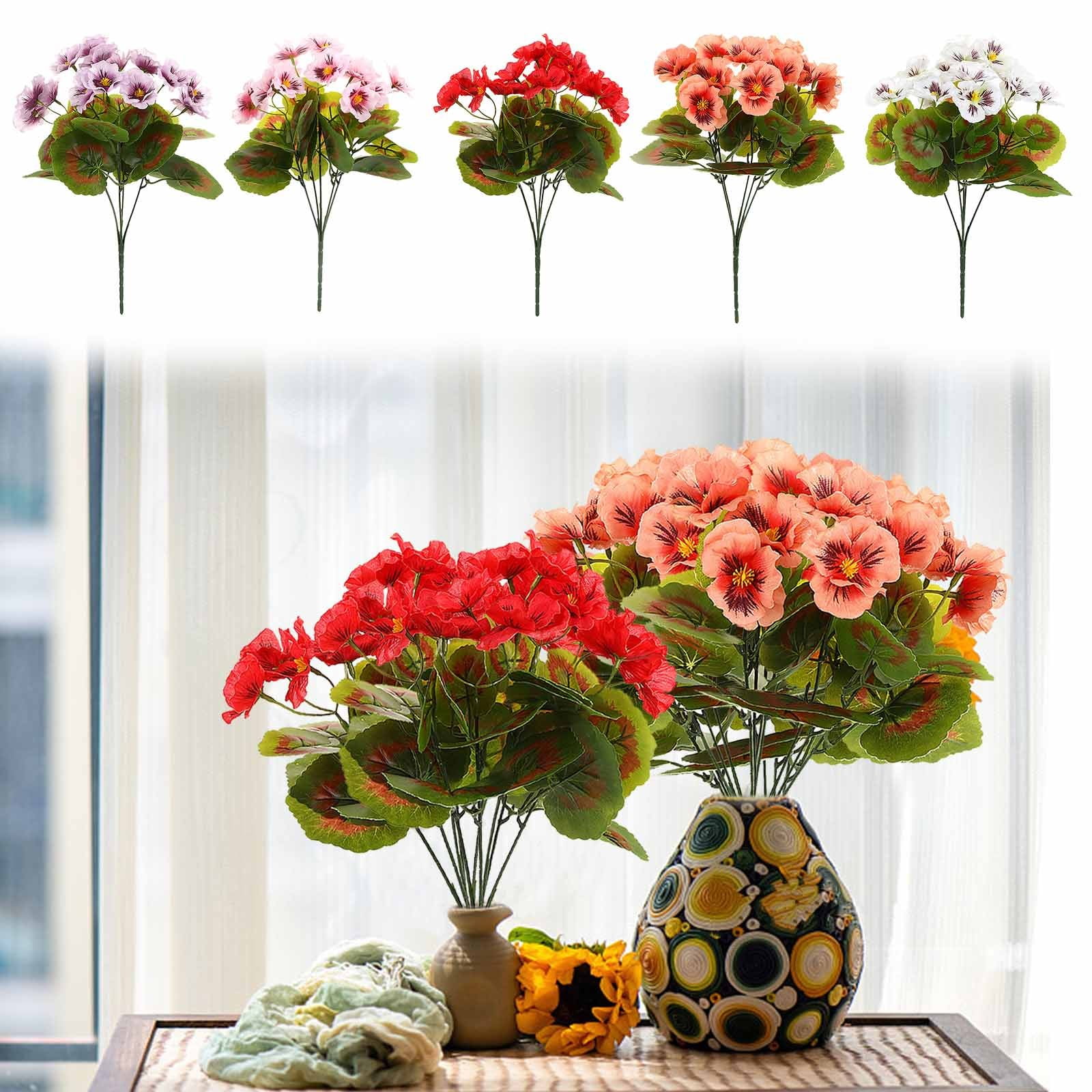 Simulated Flower Arrangements,Home Decor Artificial Plants,12-Inch ...