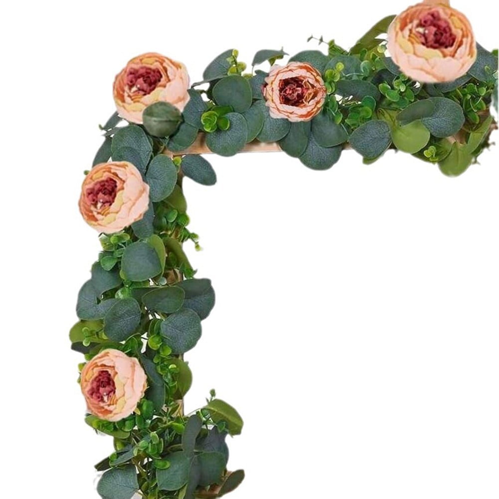 Simulated Flower Desktop Rose Vine Staircase Gate Garden Decoration ...