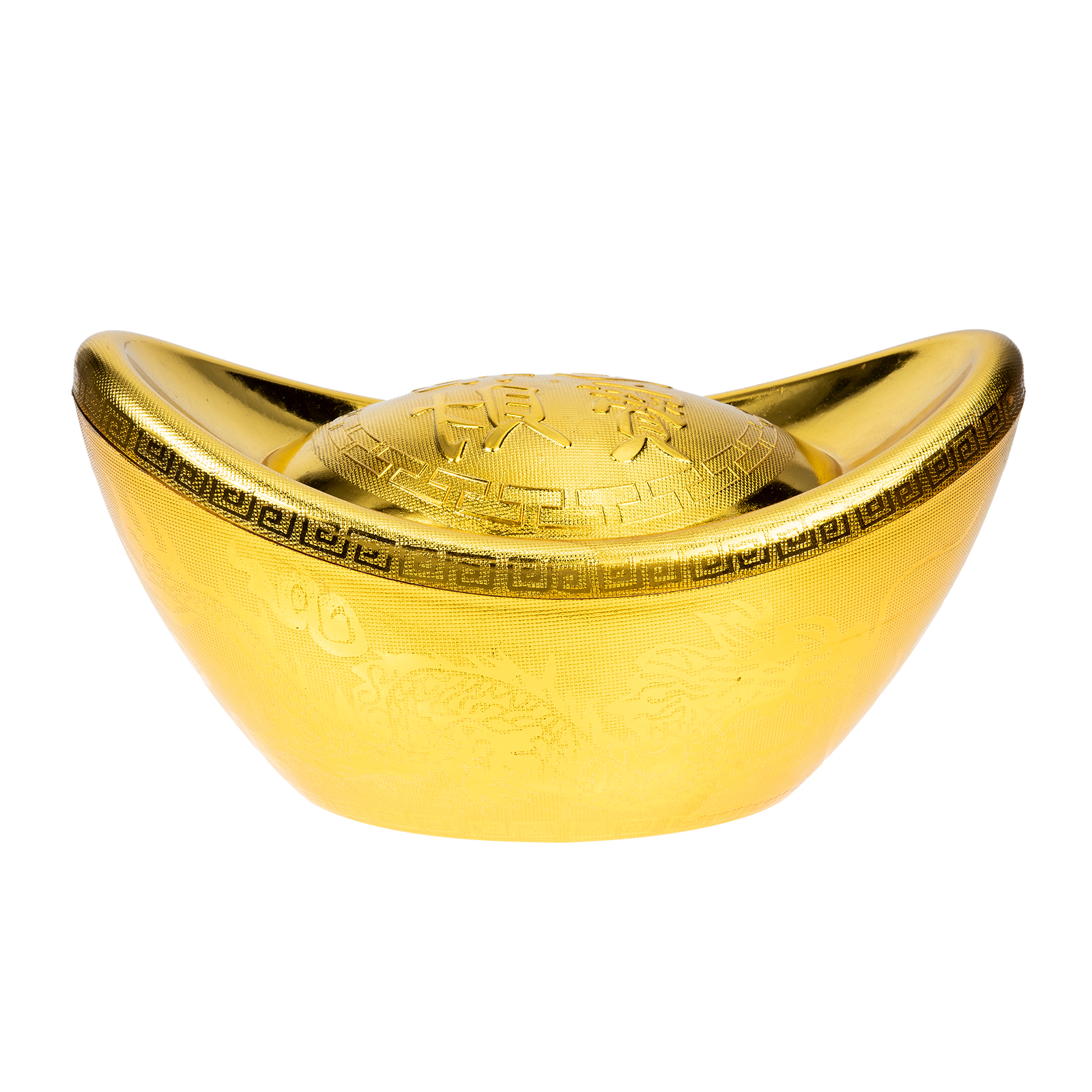 Simulated Gold Ingot Decor Plastic Desktop Ornament Gold Ingot Candy ...