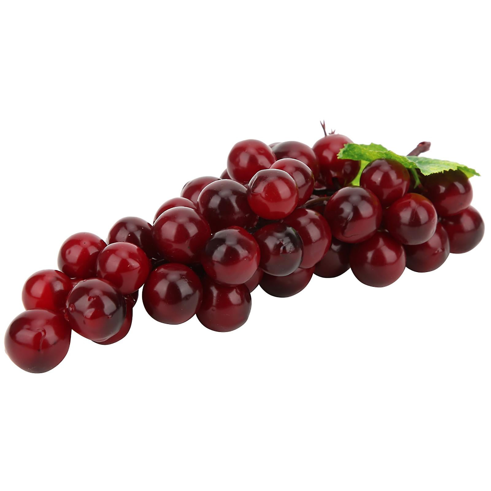 Simulated Grapes Fake Decorative Fruit 17cm Foam Plastic PVC - Walmart.com