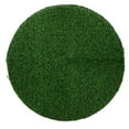 Simulated Grass Round Table Mat Green Artificial Tabletop Grass Mat ...