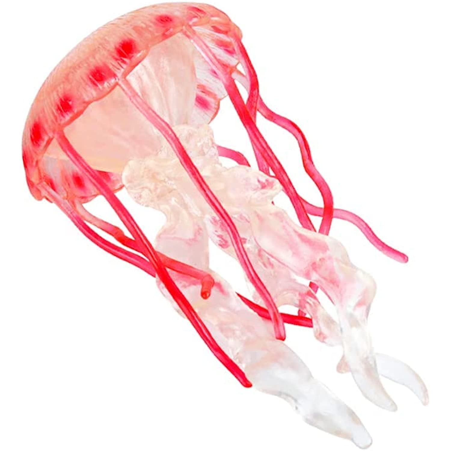 Simulated Jellyfish Sea Life Animals Figurines Realistic Plastic Ocean ...