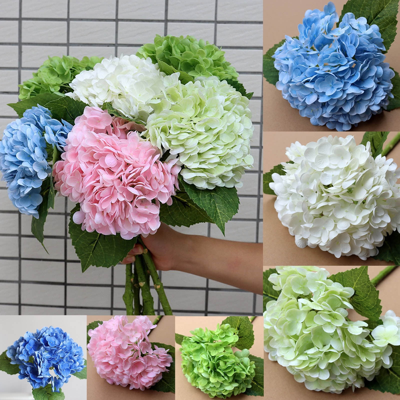 Simulated Large Embroidered Ball Artificial Wedding Floral Decoration ...