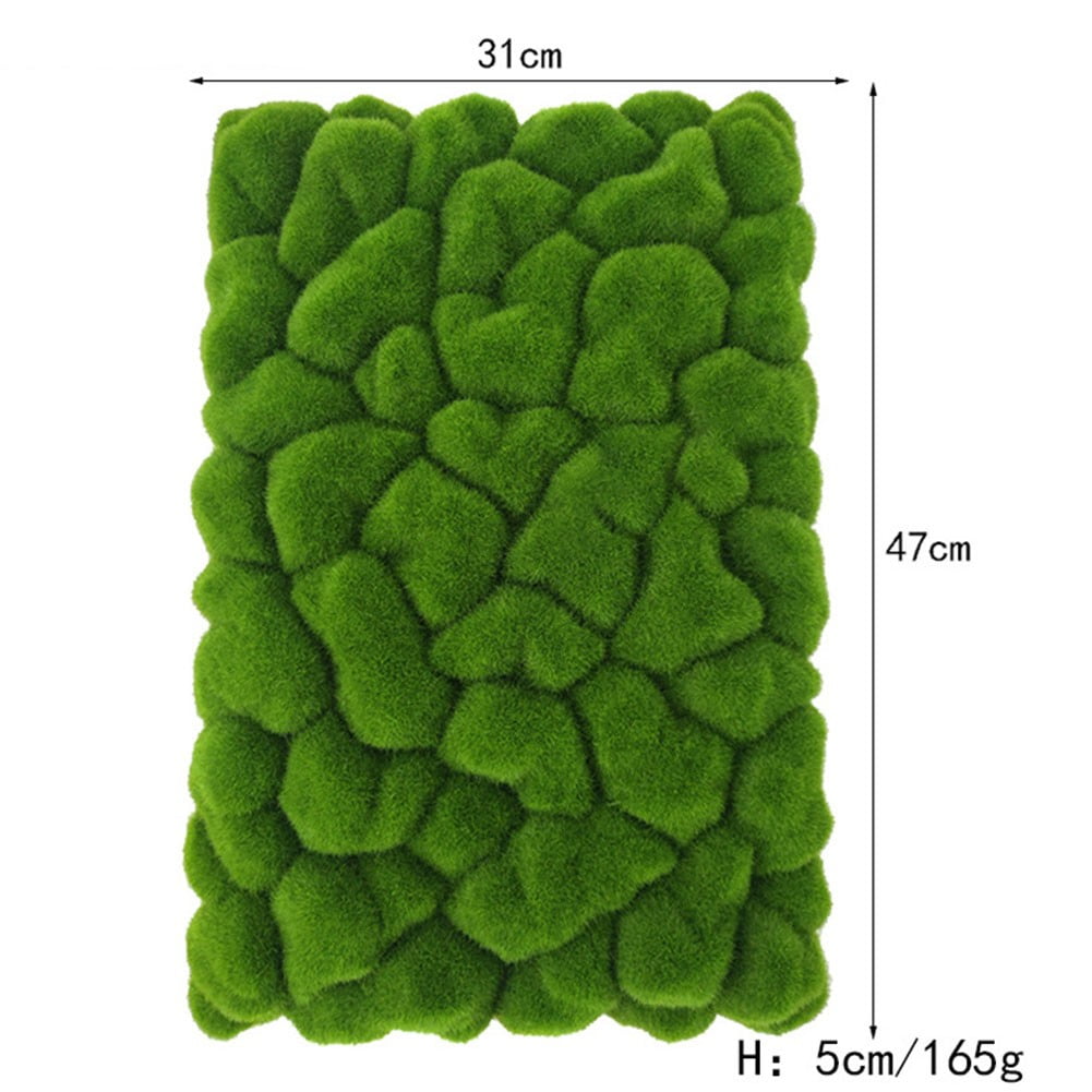 Simulated Moss Foam Board Flocking Fake Moss Stone Plant Background ...