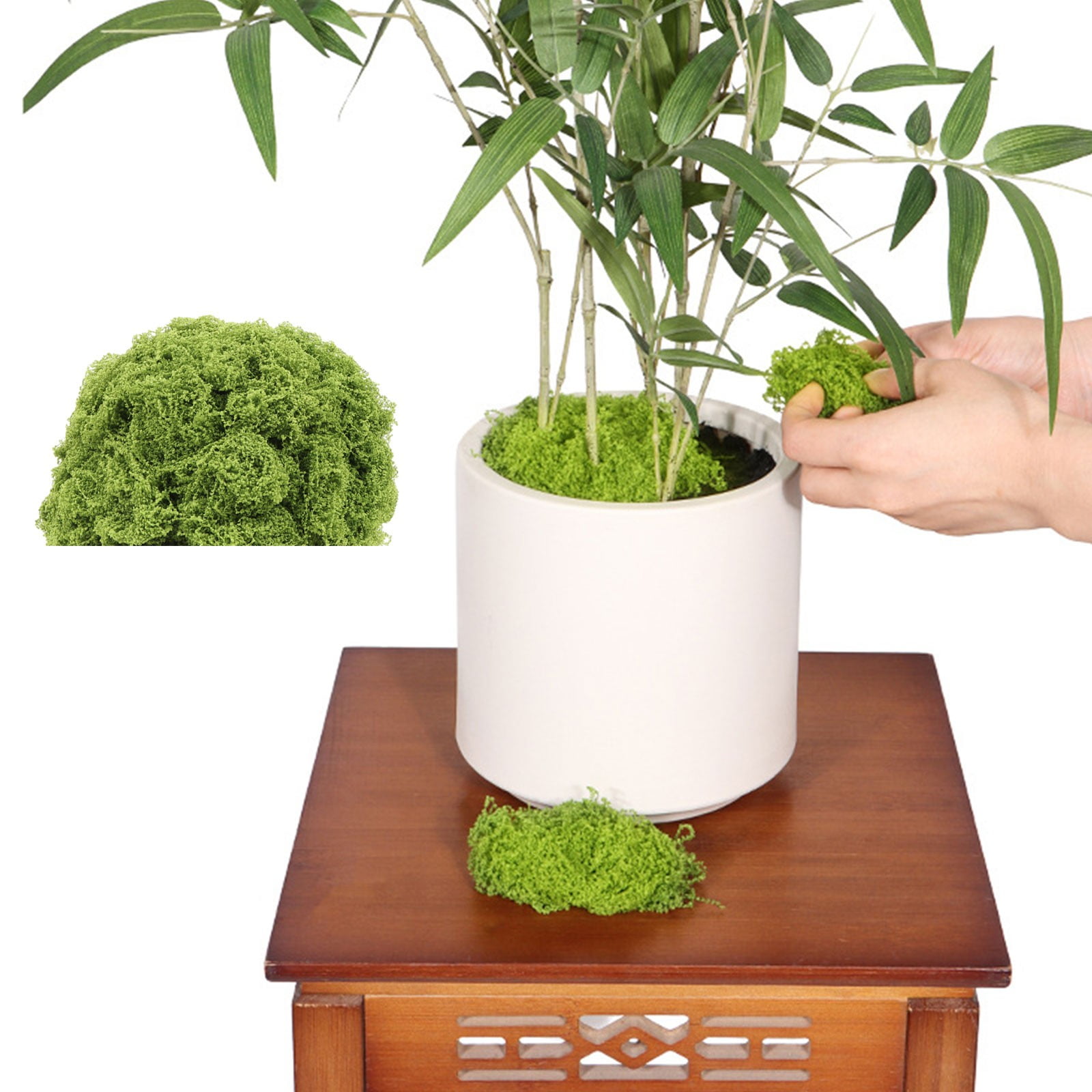 Simulated Moss Mat Biomimetic Artificial Moss Ground Cover Micro ...
