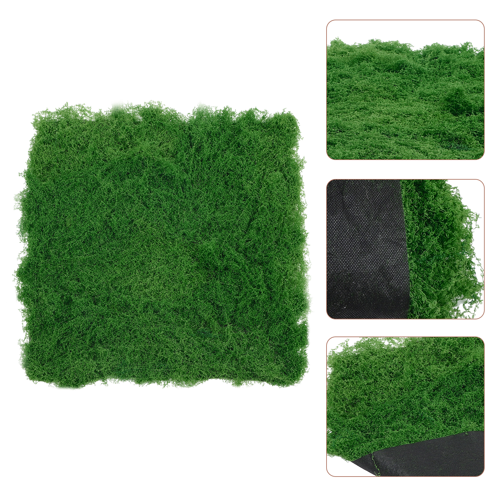 Artificial Moss Mat Simulation Greenery Pad Realistic Lawn Moss Mat for ...