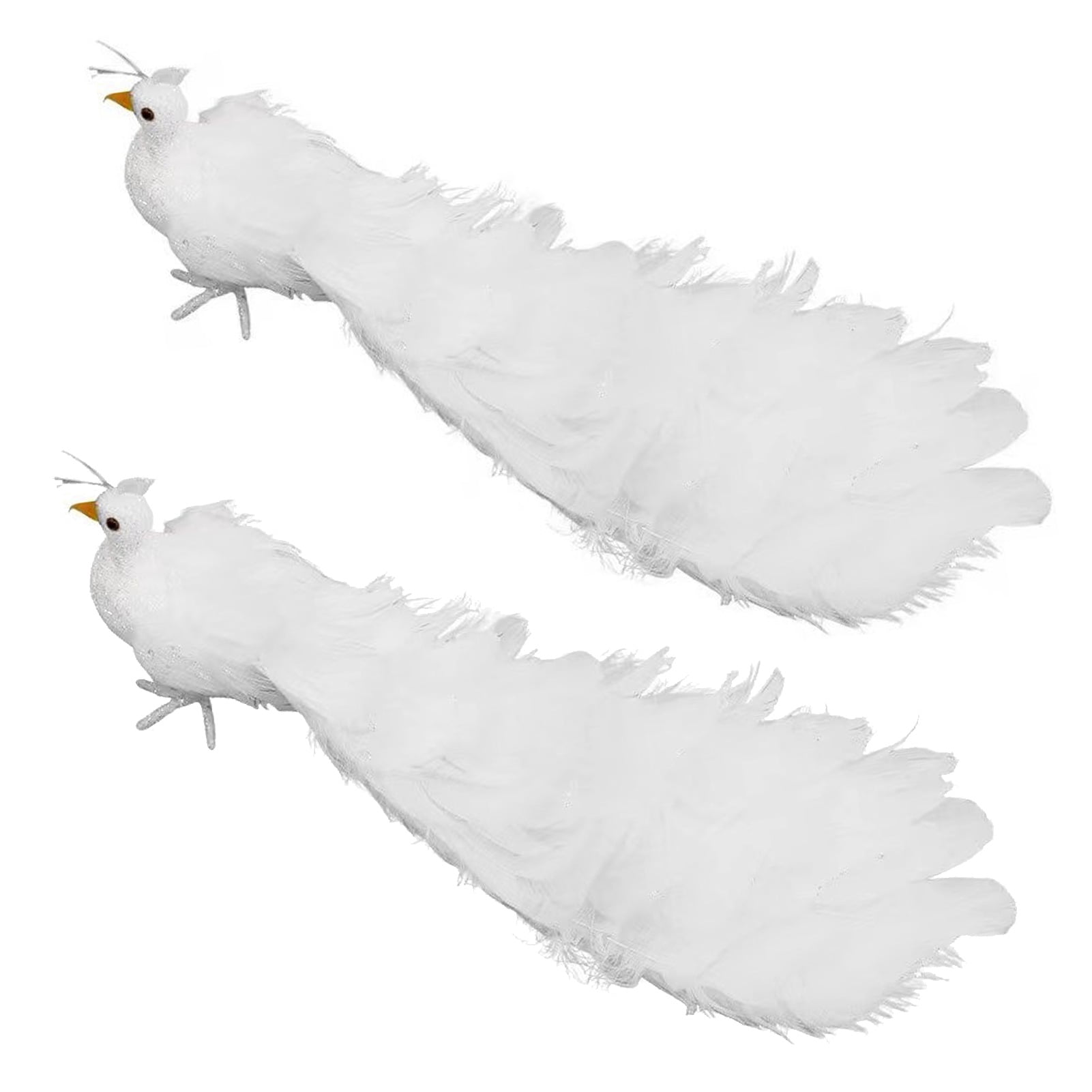 Simulated Peacock Christmas Peacock Ornament Xmas Party Realistic ...