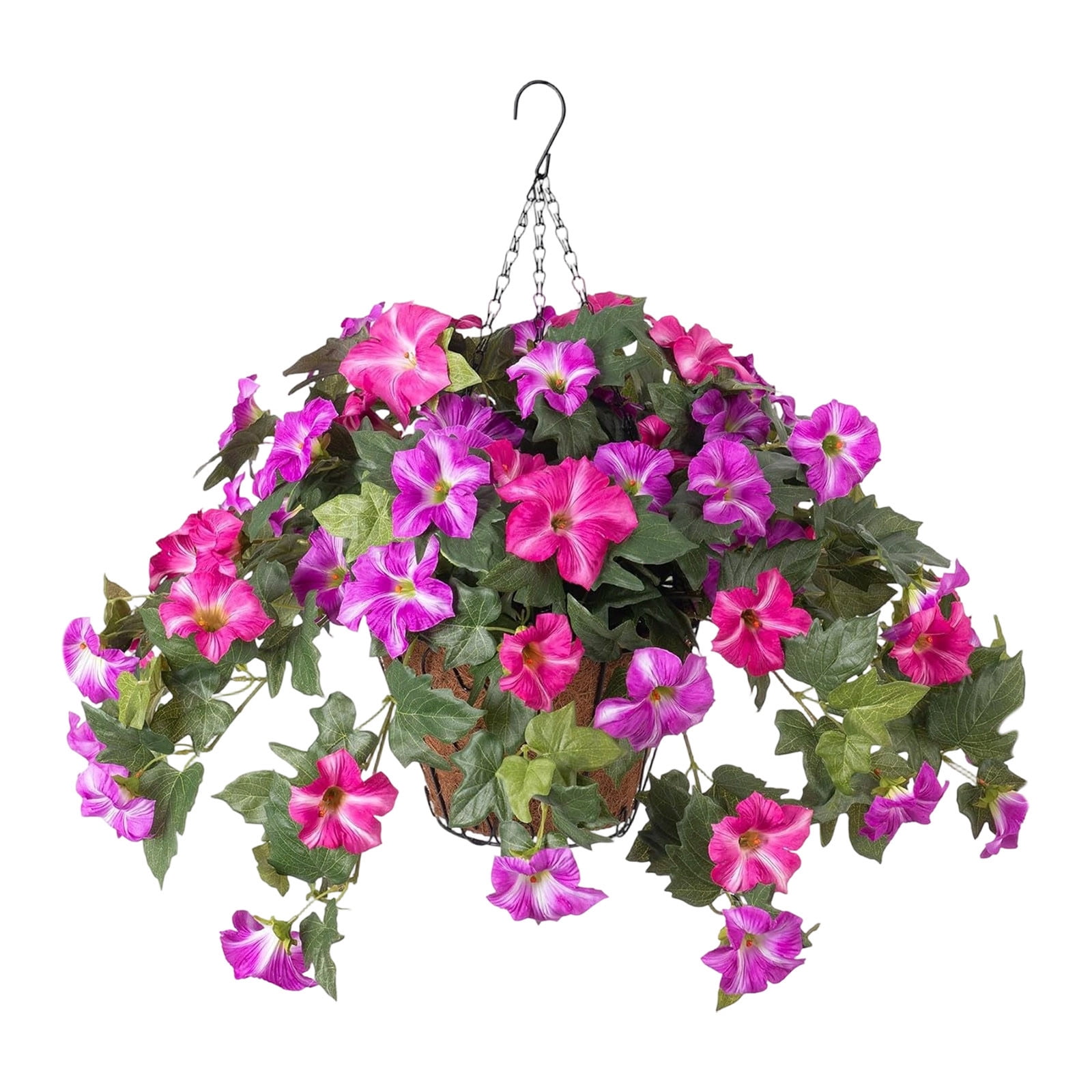 Simulated Peony Wall Hanging Artificial Green Plants with Flowering ...
